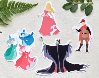 Good Fairies Flora Fauna Merryweather Transparent Laptop Stickers ...