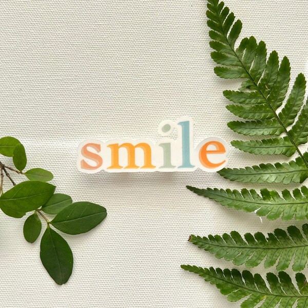 Smile Stickers - Etsy