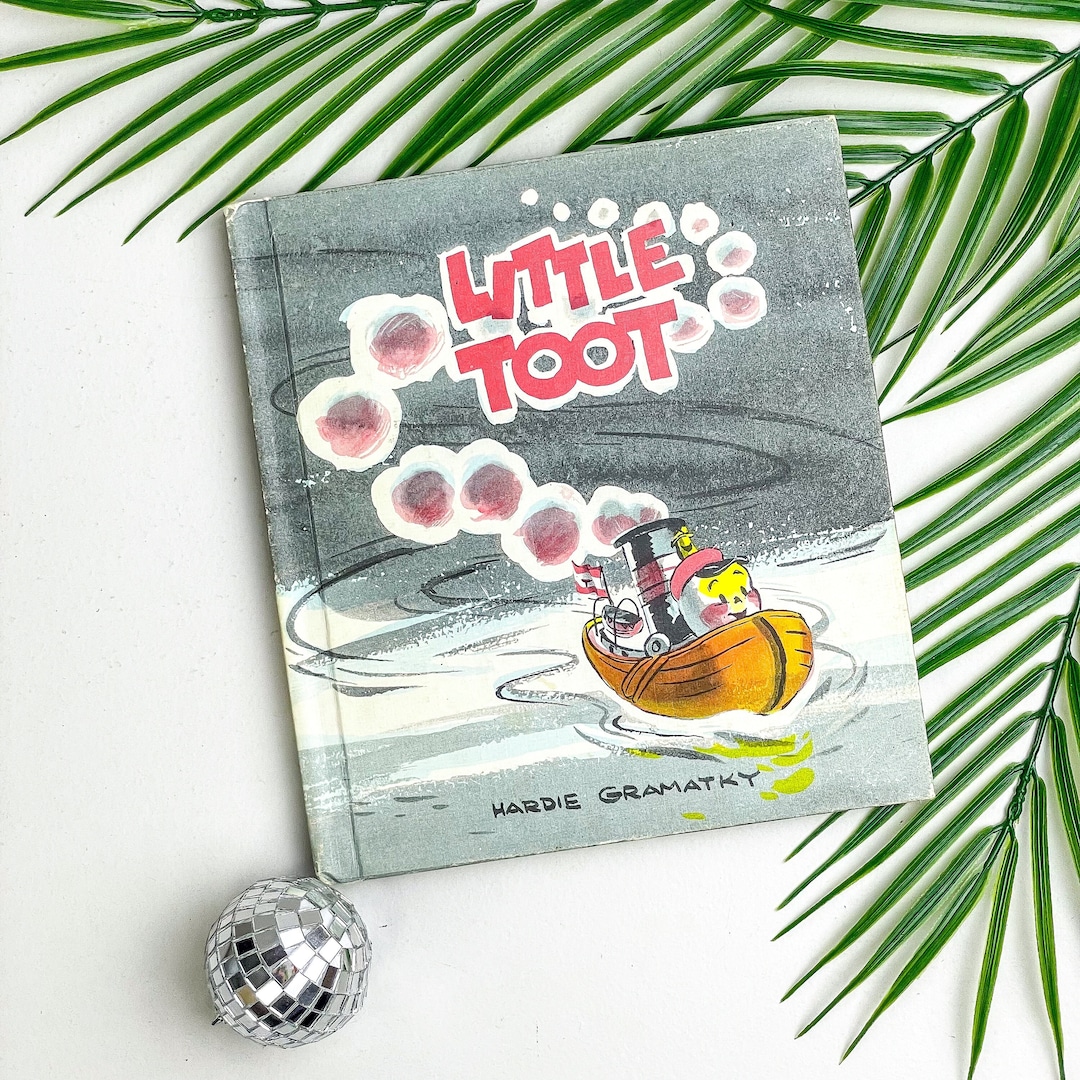 Little Toot Book / Vintage Boat Book / Vintage Kids Book - Etsy