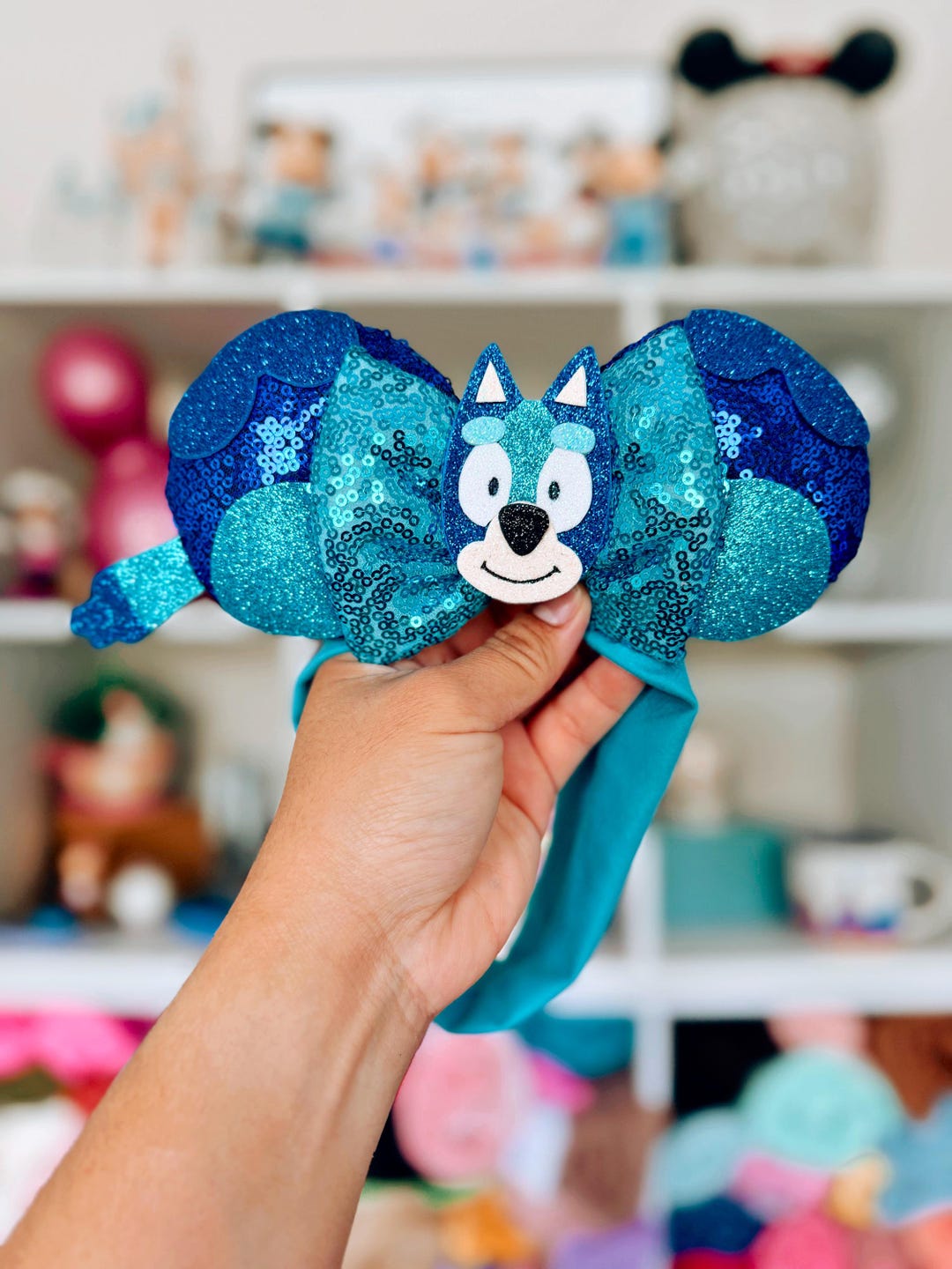 Bluey Minnie Ears || Disney Birthday Ears || Baby Minnie Ears || Disney ...
