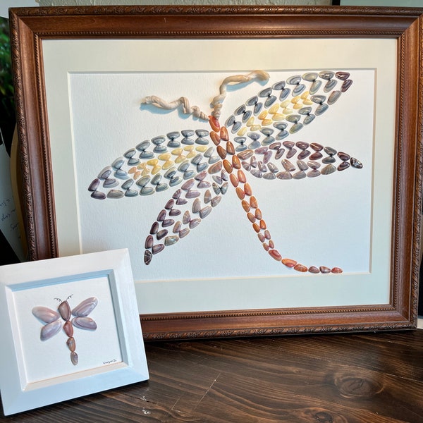 Framed Shell Art - Etsy