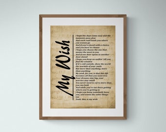 Rascal Flatts Lyrics | Etsy