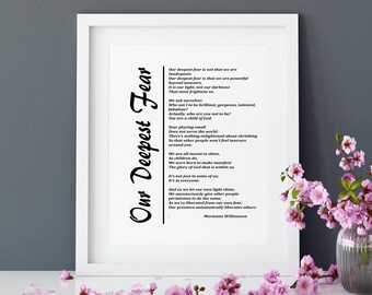 Our Deepest Fear Print - Etsy