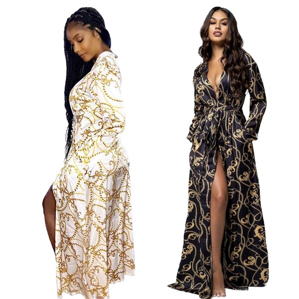 Floor Length Robe - Etsy