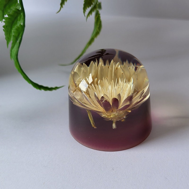 Flower Paperweight - Etsy