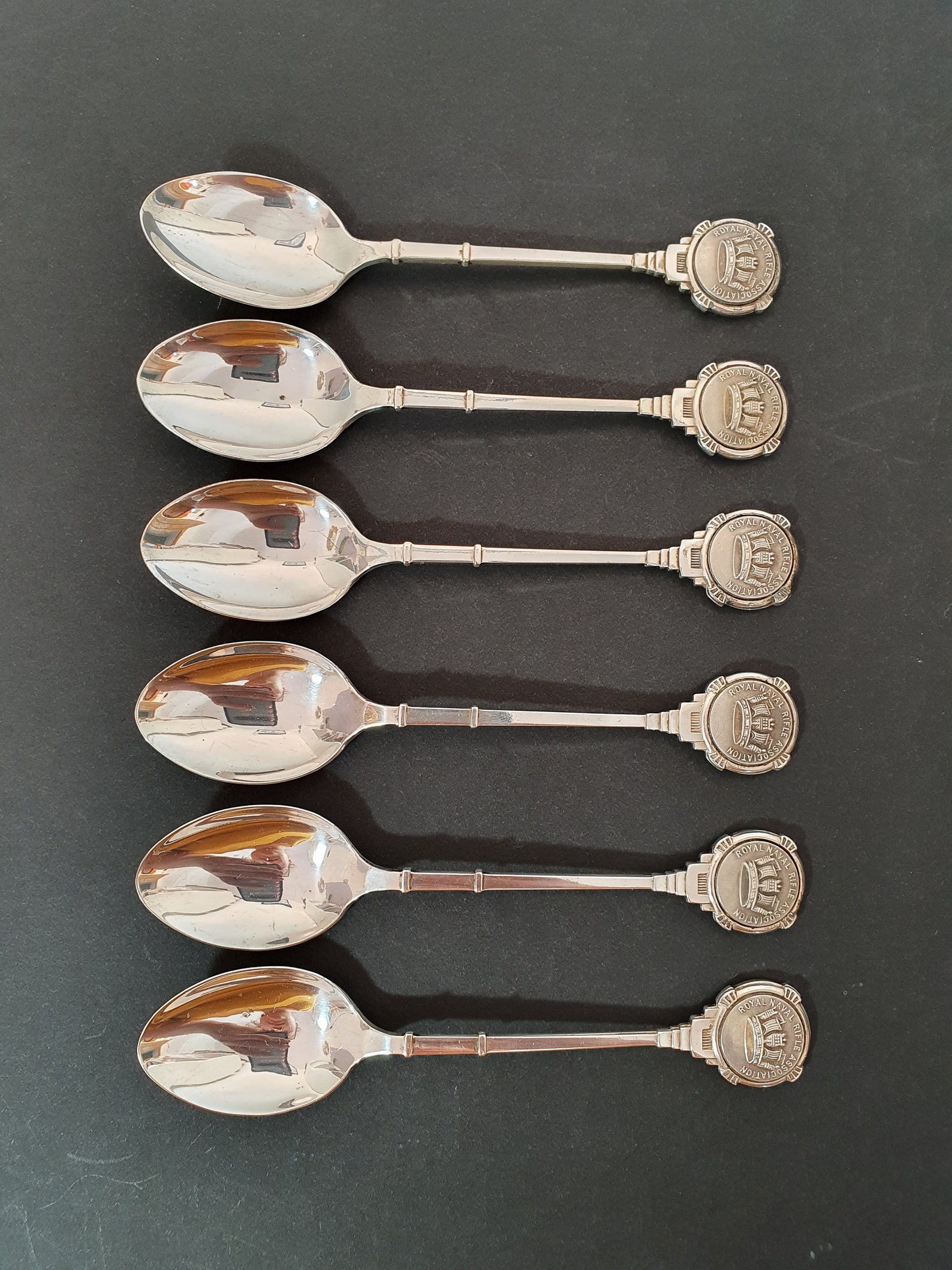 Royal Naval Rifle Association Teaspoon Set of 6 - Etsy