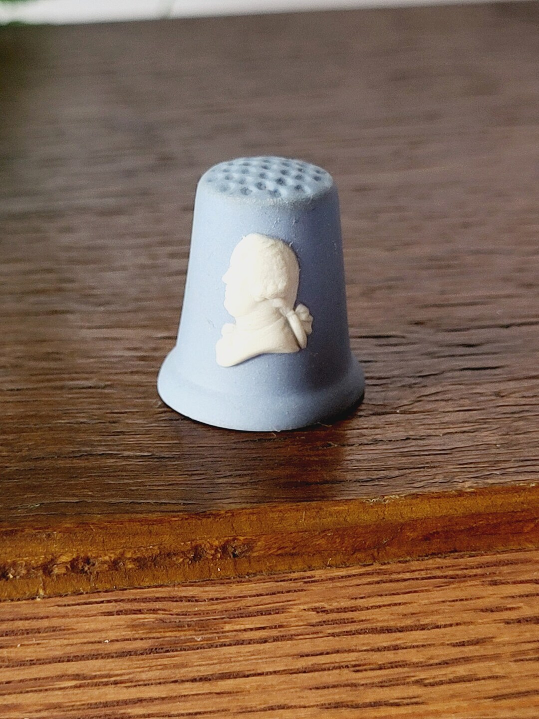 Wedgwood Pale Blue and White Jasperware Thimble Made in England - Etsy