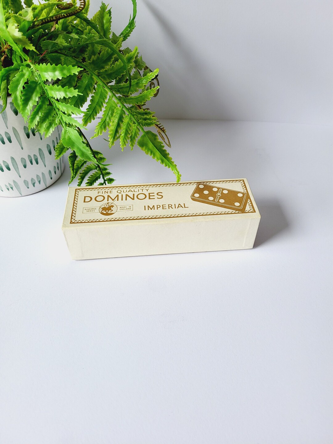 Vintage Imperial Dominos Game Set - Made in England - Etsy