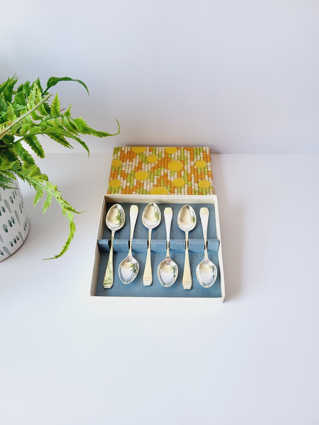 Charming Set of Silver Plated Coffee / Tea Spoons - Etsy