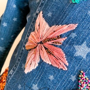 Stars Denim Jacket - Etsy