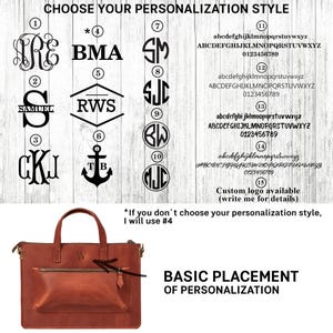 Womens Laptop Bag, Leather Work Bag, Engraved MacBook Case, Laptop Case ...