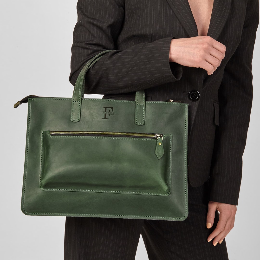 Office Laptop Bag, Business Laptop Briefcase, Engraved Laptop Case ...