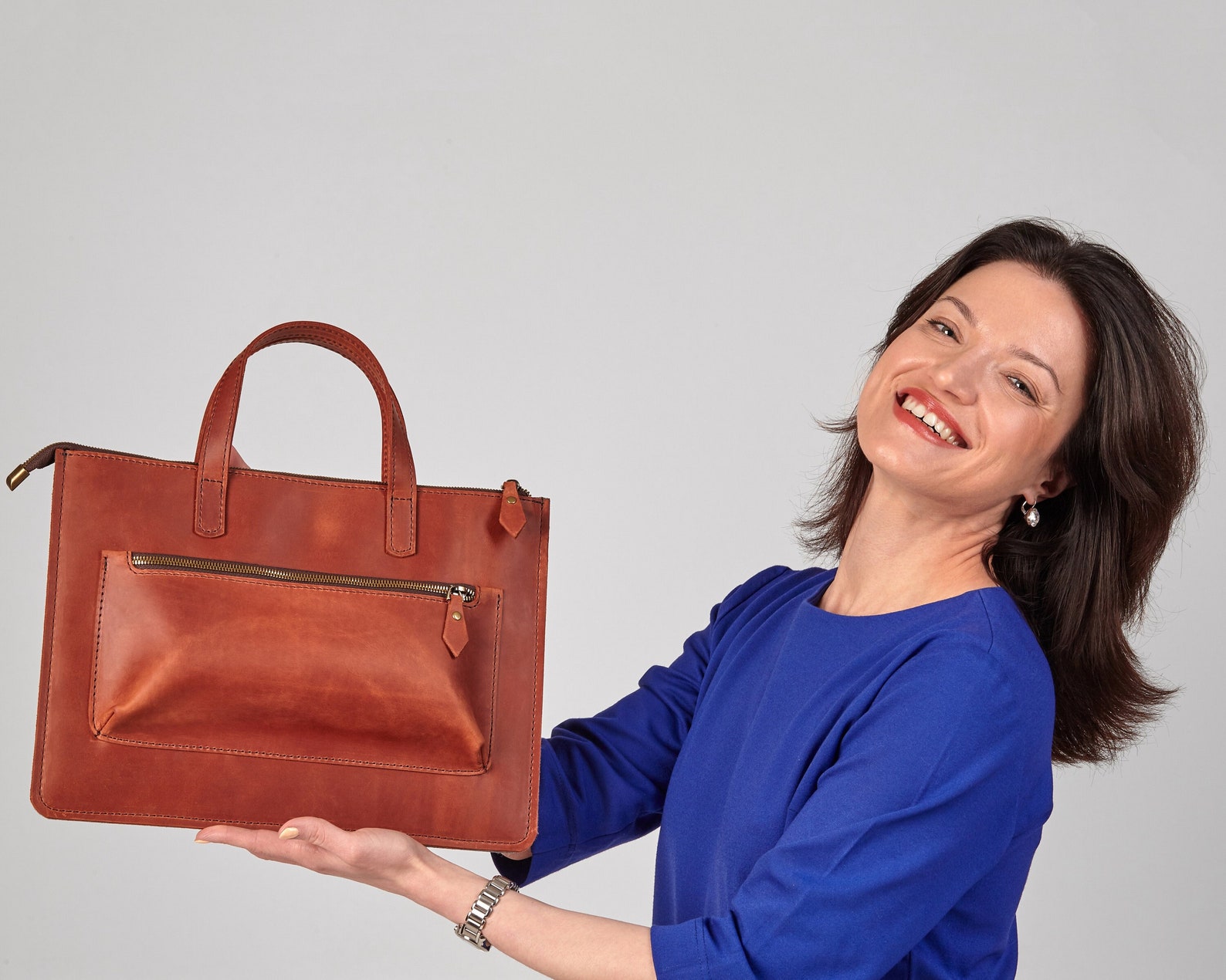 Womens Laptop Bag Leather Work Bag Engraved Macbook Case - Etsy