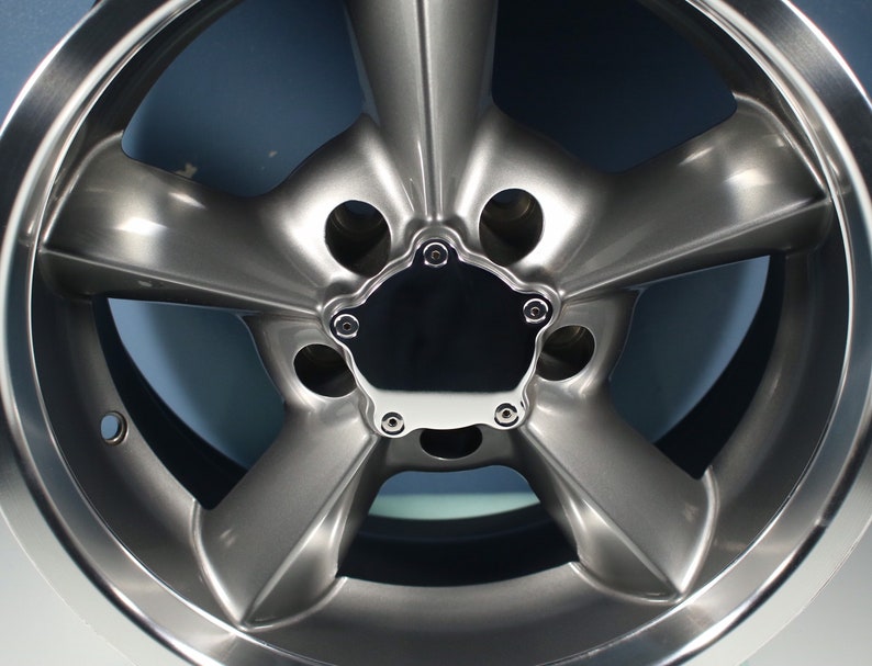 B/G Rod Works Old School Wheels Flat Center Caps Polished Finish - Etsy