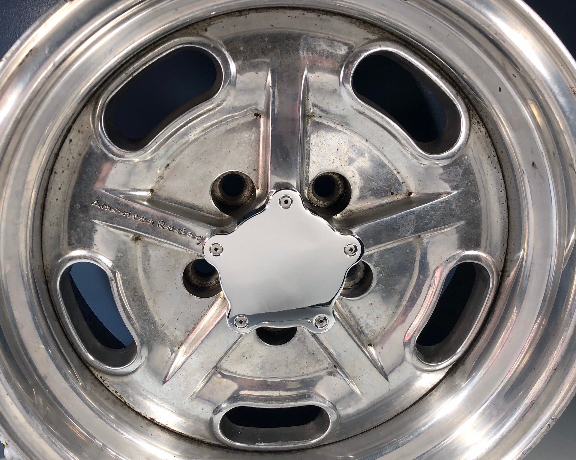 American Racing Wheels Torq Thrust Flat Center Caps Polished Finish - Etsy