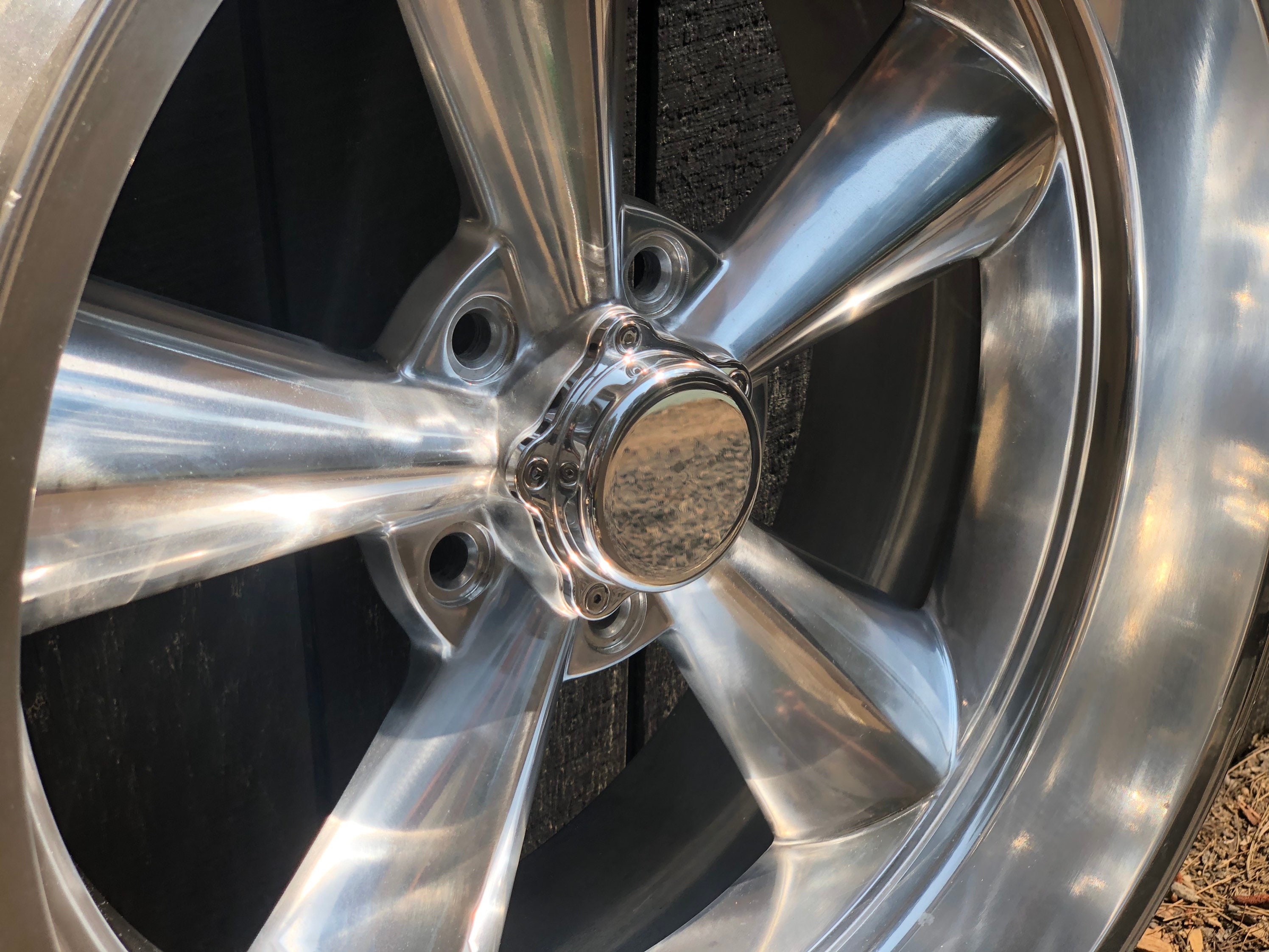 US Mags Standard Step Flat Center Caps Polished Finish - Etsy