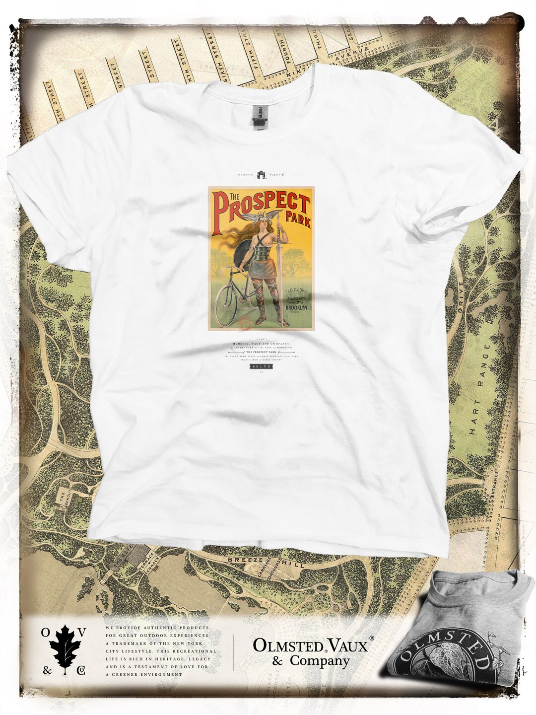 Prospect Park T Shirt Nyc Biking Theme Gift New York City Parks Tshirt ...
