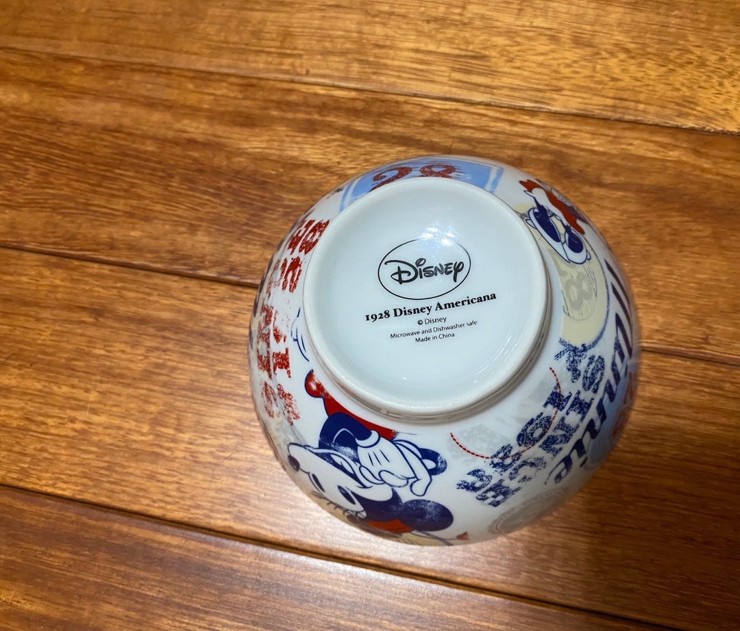 Disney 1928 Americana Minnie Cereal/soup Bowl - Etsy