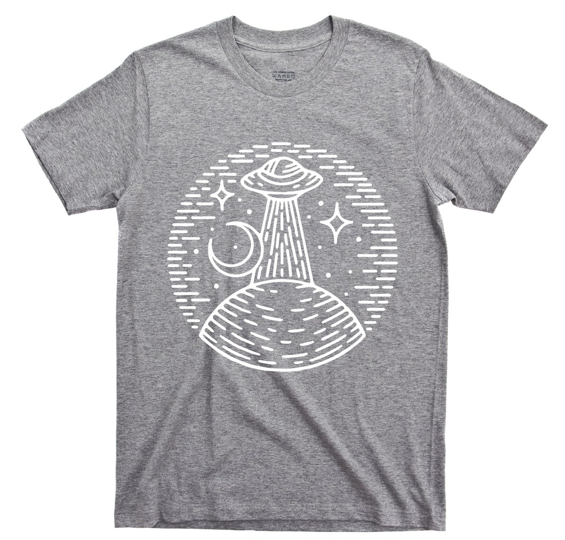 Alien UFO Abduction T Shirt - Extraterrestrial Visits Planet Earth ...