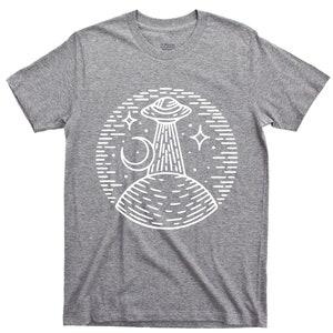Alien UFO Abduction T Shirt - Extraterrestrial Visits Planet Earth ...