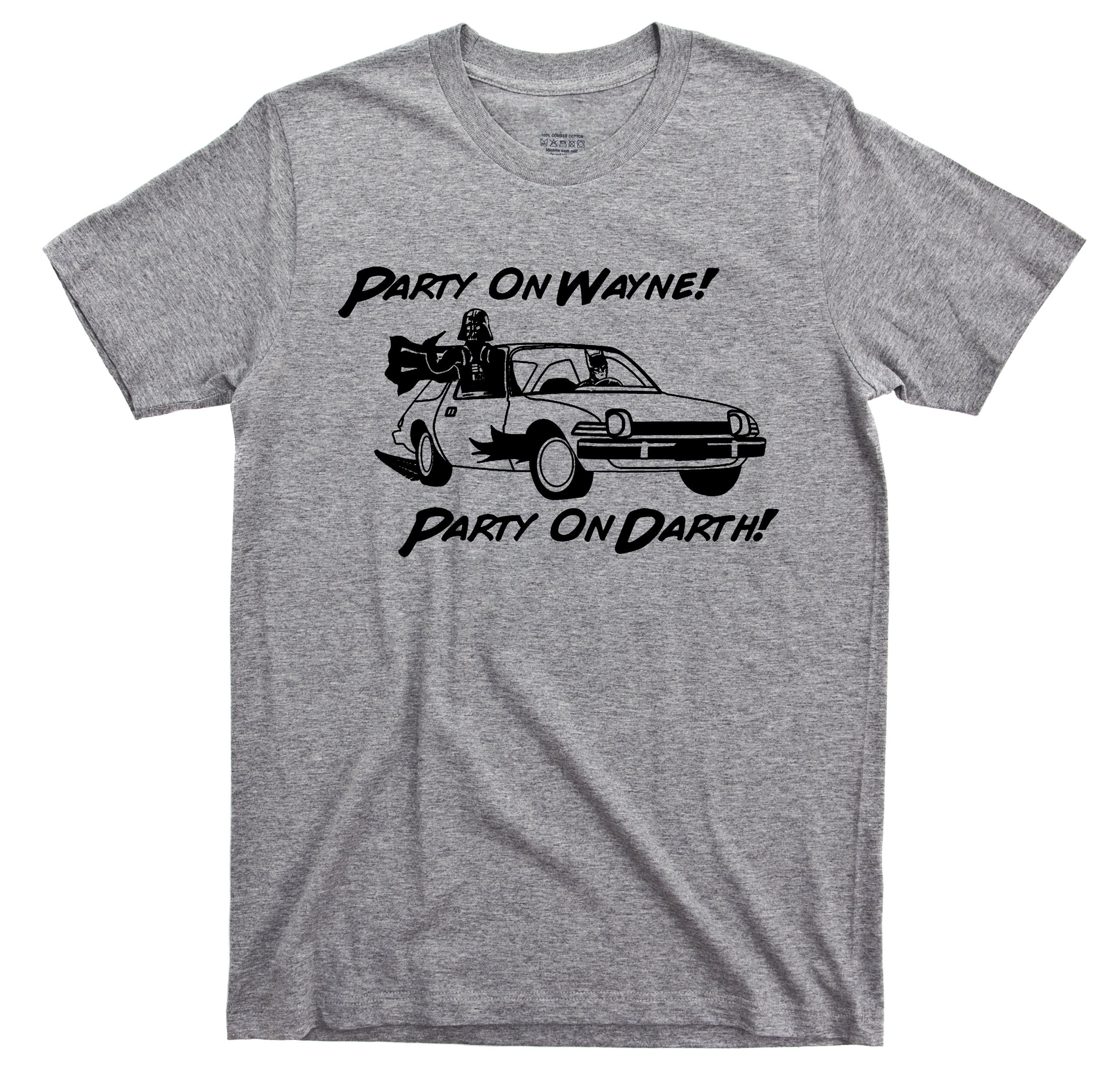 Party on Wayne Party on Darth T Shirt Garth Vader Graphic | Etsy