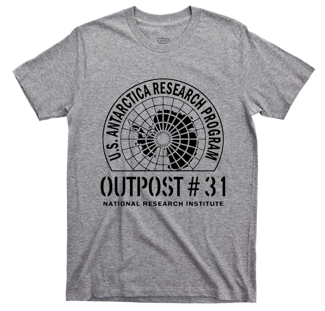 Outpost # 31 T Shirt U.S. Antarctica Research Program - the Thing ...