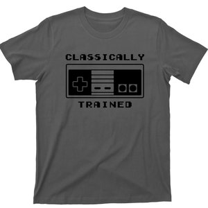 Classically Trained T Shirt - 80s 90s Vintage Classic Retro Cartridge ...
