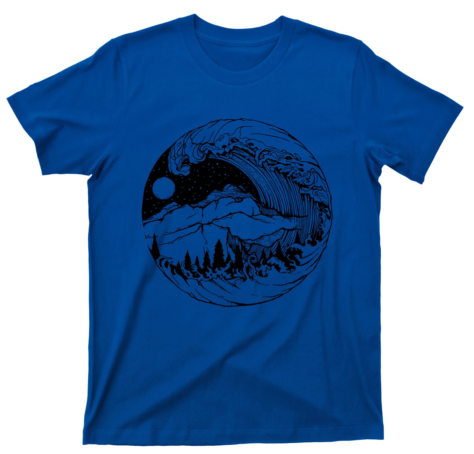 Tsunami T Shirt Hurricane Storm Breaking Ocean Rogue Waves | Etsy