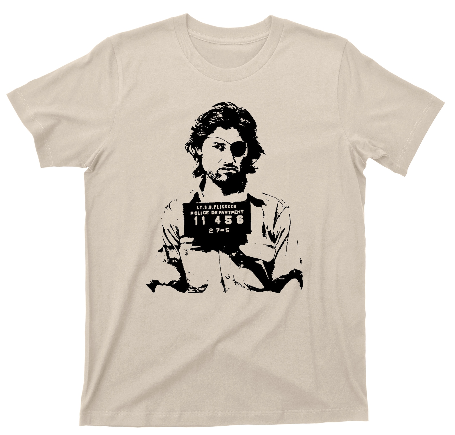 Snake Plissken Mugshot T Shirt Escape From New York Graphic | Etsy