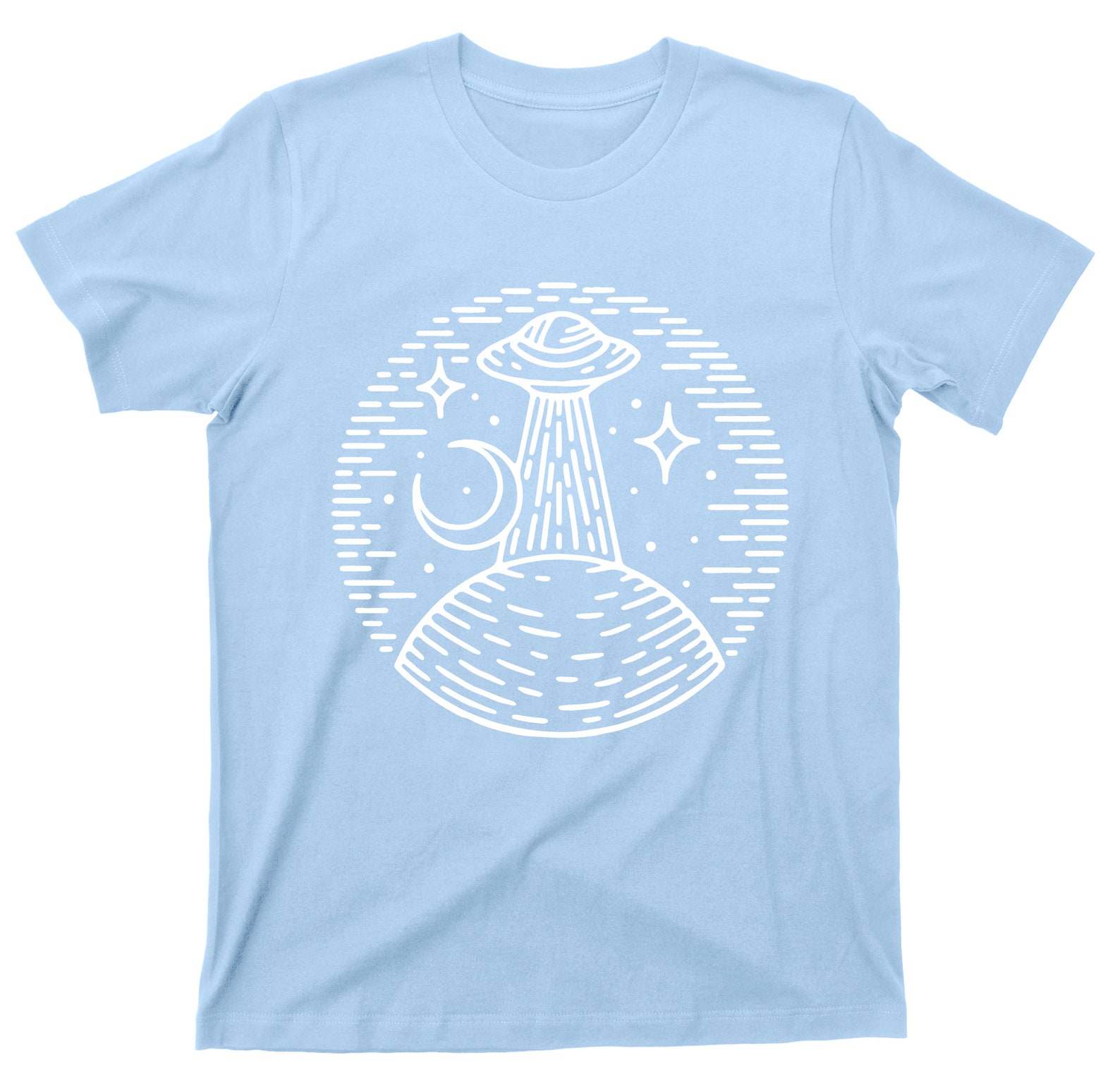 Alien UFO Abduction T Shirt - Extraterrestrial Visits Planet Earth ...