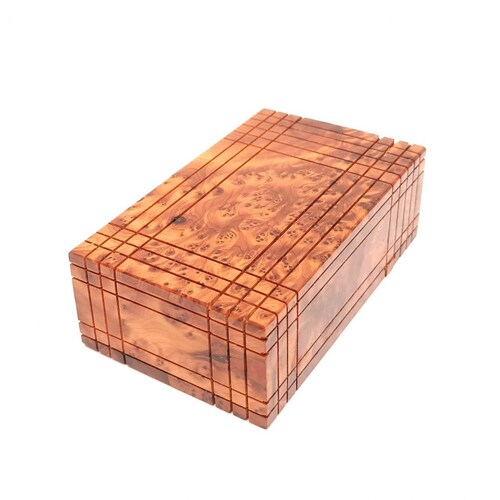 Secret Wooden Puzzle Jewelry Box | Etsy