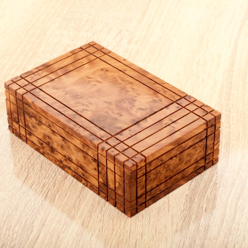 Wood Puzzle Boxes - Etsy