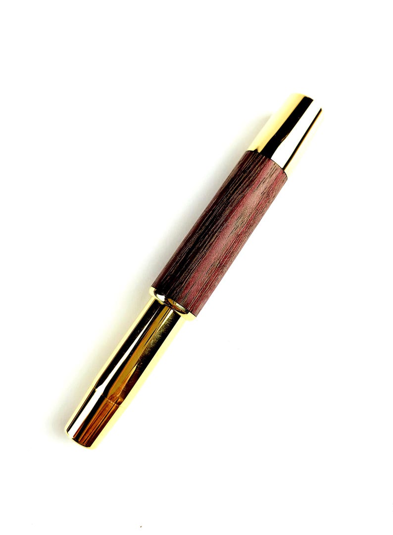 HANDMADE Brass & Rosewood Fountain Pen: Luxury Writing Gift - Etsy
