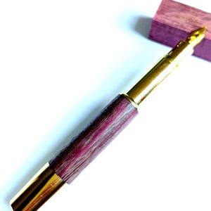 HANDMADE Brass & Rosewood Fountain Pen: Luxury Writing Gift - Etsy