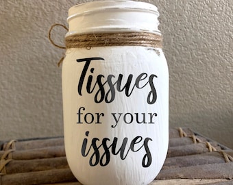 Tissues for Your Issues - Etsy