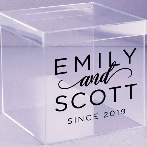 Couples Names Wedding Decal Custom Names Wedding Decal - Etsy