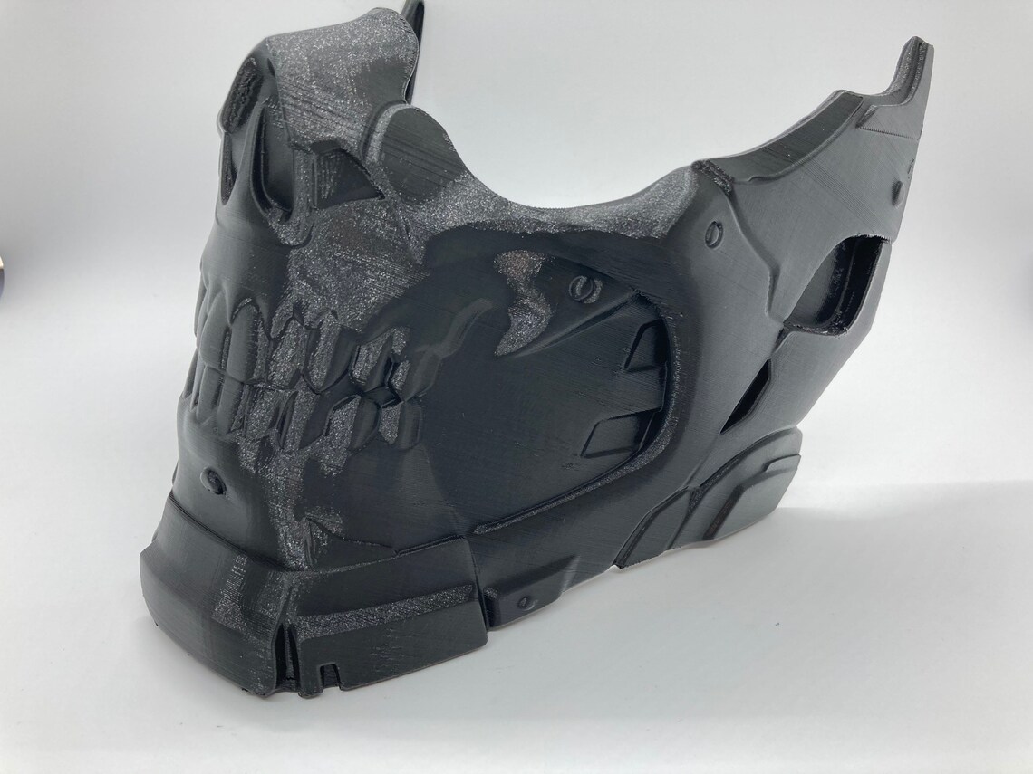 Kabal Half Skull Mask MK9 MK10 MKX MK11 Aftermath Mortal | Etsy