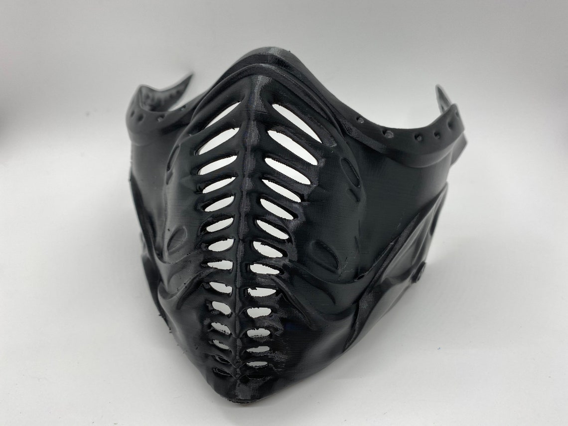 Mortal Kombat 11 Mask. Classic Noobsaibot MKX MK10 3d Printed. Noob ...