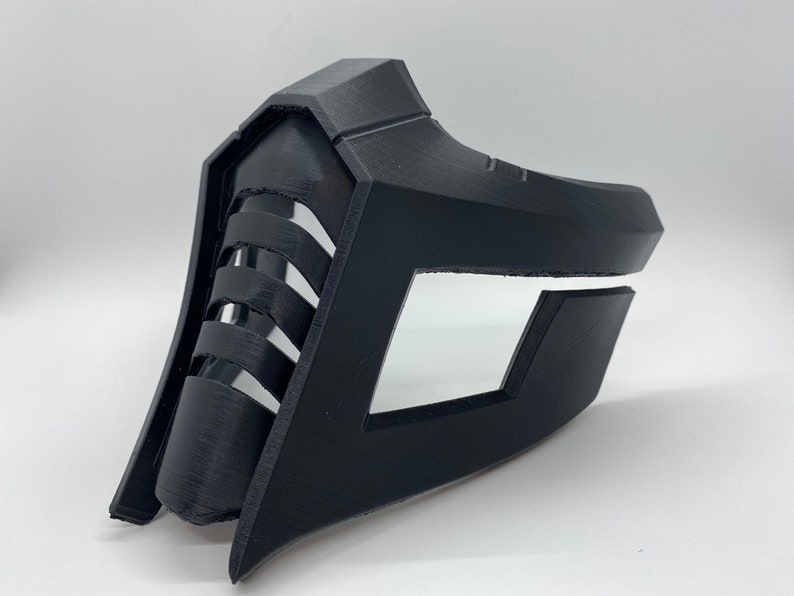 Mortal Kombat Mask Sub Zero. Boon Noob Raw 3d Printed. 3d Printed MK9 ...
