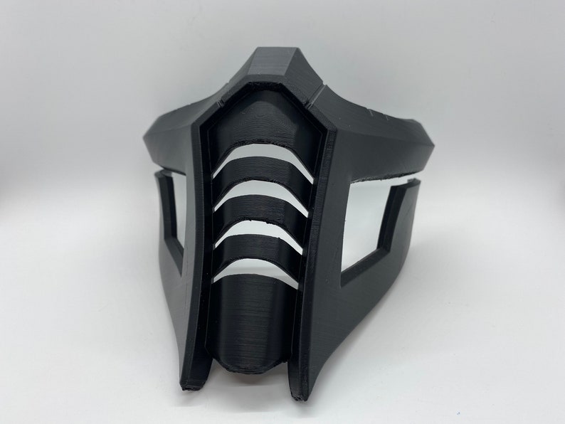 Mortal Kombat Mask Sub Zero. Boon Noob Raw 3d Printed. 3d Printed MK9 ...