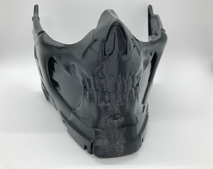 Kabal Half Skull Mask MK9 MK10 MKX MK11 Aftermath Mortal - Etsy