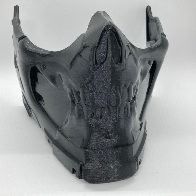 Half Skull Mask - Etsy