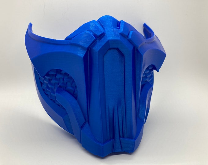 Mortal Kombat Mask Sub Zero MK11 MKX MK9. Subzero Raw 3d - Etsy