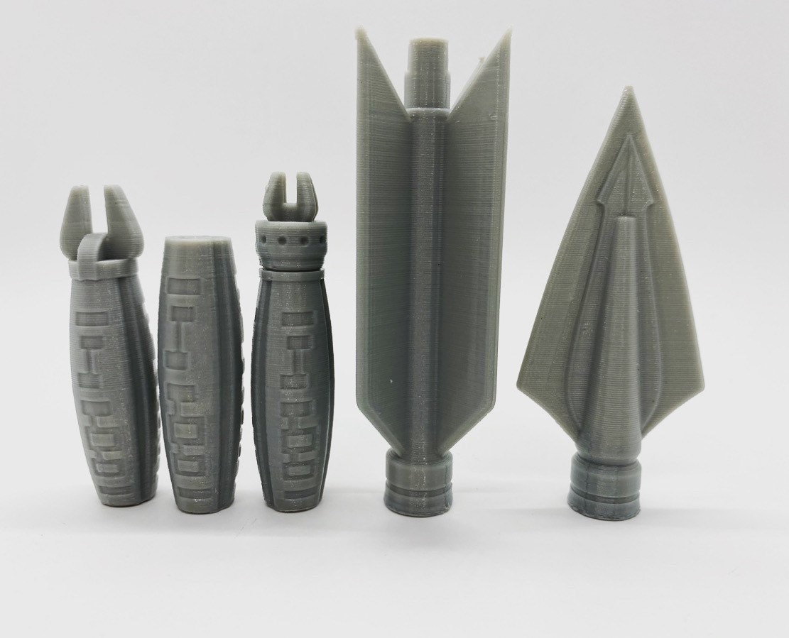 Green Arrow Trick Arrows and Fletching Kit. Arrow Cosplay Kit. | Etsy ...