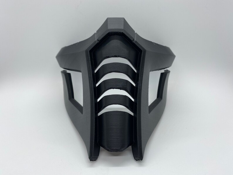 Mortal Kombat Mask Sub Zero. Boon Noob Raw 3d Printed. 3d Printed MK9 ...
