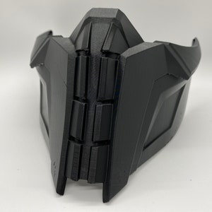 Mortal Kombat Mask Sub Zero. Subzero Raw 3d Printed. 3d Printed Mk11 ...