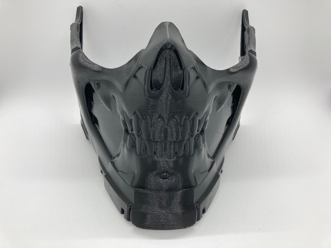 Kabal Half Skull Mask MK9 MK10 MKX MK11 Aftermath Mortal | Etsy