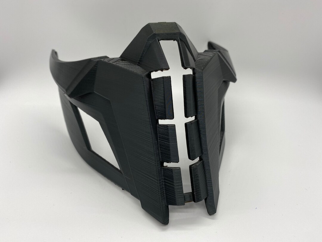 Mortal Kombat Mask Cyber Sub Zero. Subzero Raw 3d Printed. 3d Printed ...