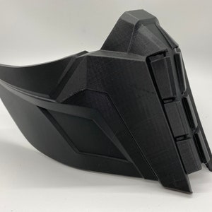 Mortal Kombat Mask Sub Zero. Subzero Raw 3d Printed. 3d Printed Mk11 ...
