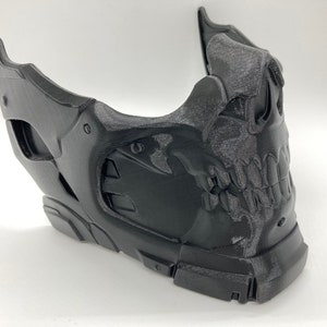 Kabal Half Skull Mask MK9 MK10 MKX MK11 Aftermath Mortal Kombat Mask ...